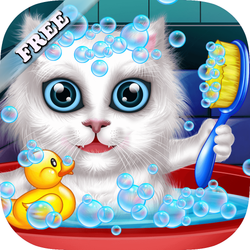Wash and Treat Pets : help fluffy cats and puppies ! educational Kids ...