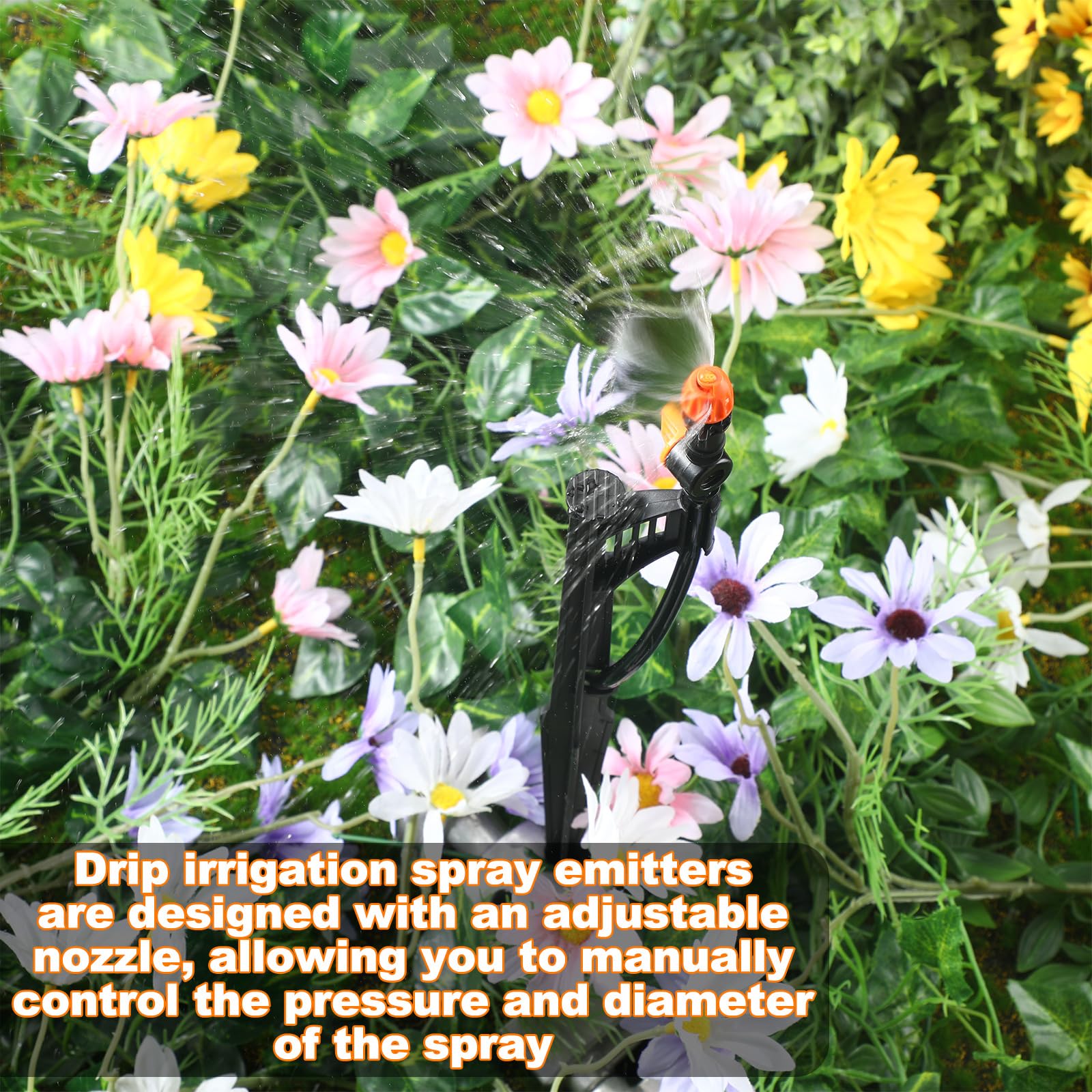 Snapklik.com : Sunnychicc 10 Pcs 1/4 Inch Drip Irrigation Fittings ...