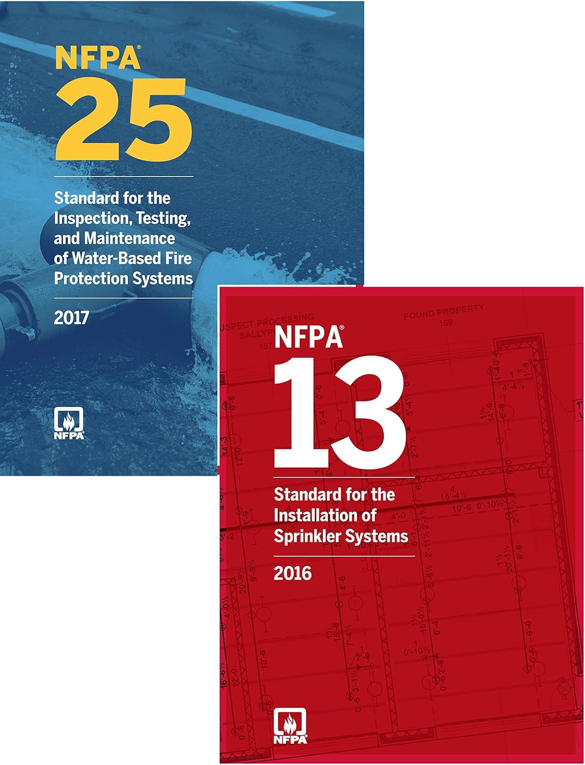 2016 NFPA 13 and 2017 NFPA 25 Set: National Fire Protection Association ...