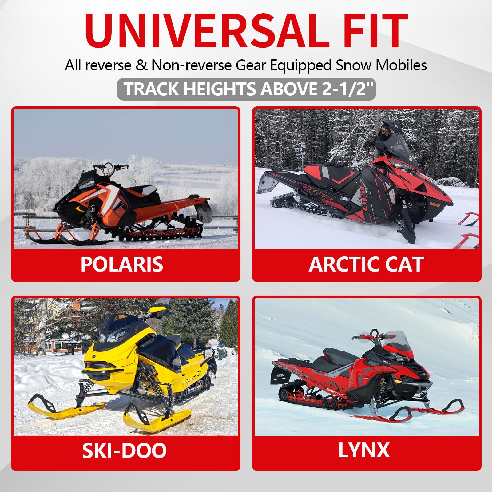 Track Traction Scratchers Ice Scratchers For Snowmobiles - Cable Style ...