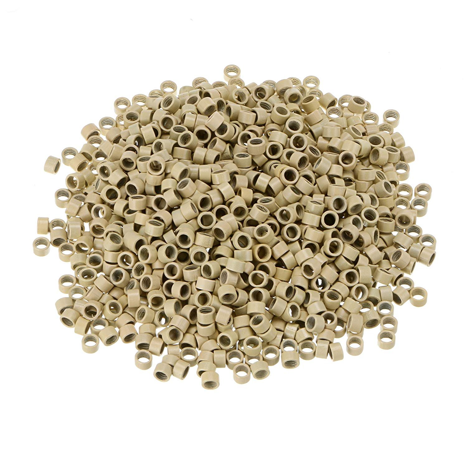 Amazon.com : 1000 Pcs 5mm Micro Rings Links Beads for Hair Extensions ...