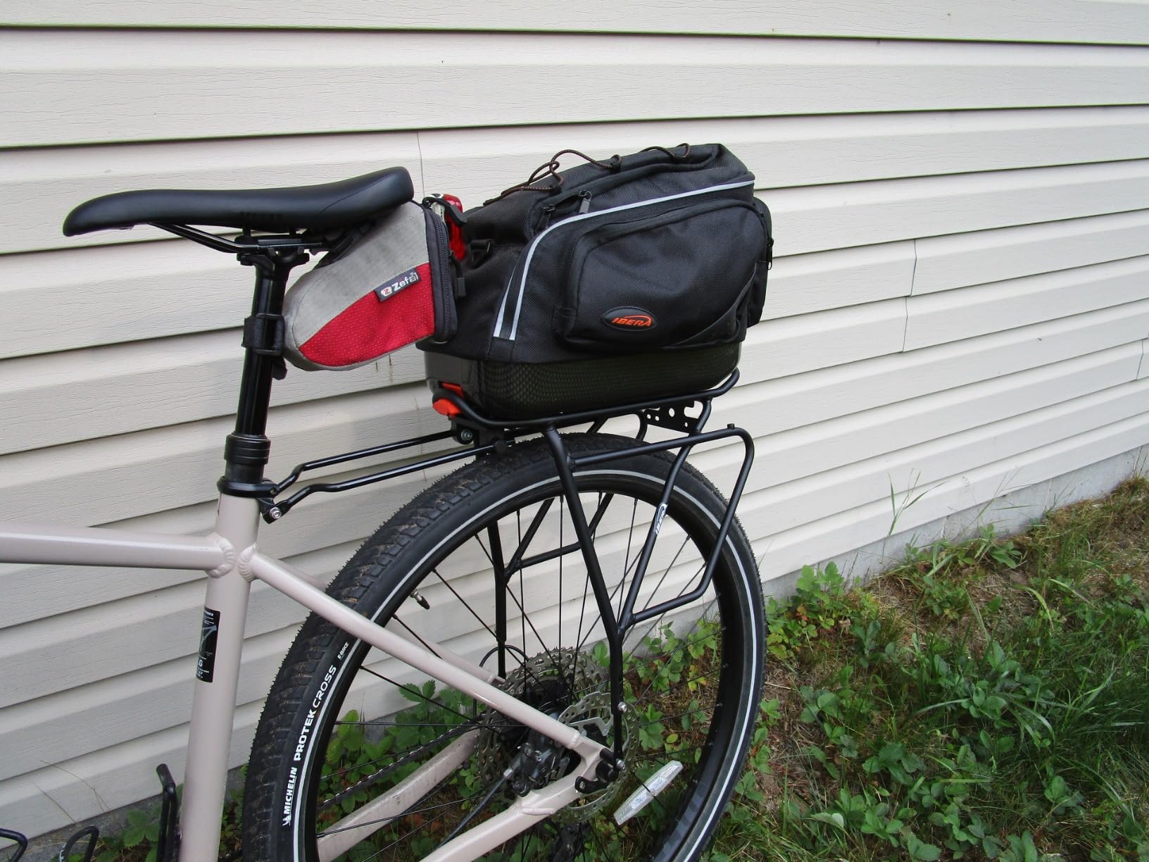$8/mo - Finance Ibera Bike Rack - Bicycle Touring Carrier Plus+ for Disc Brake/Non-Disc Brake ...