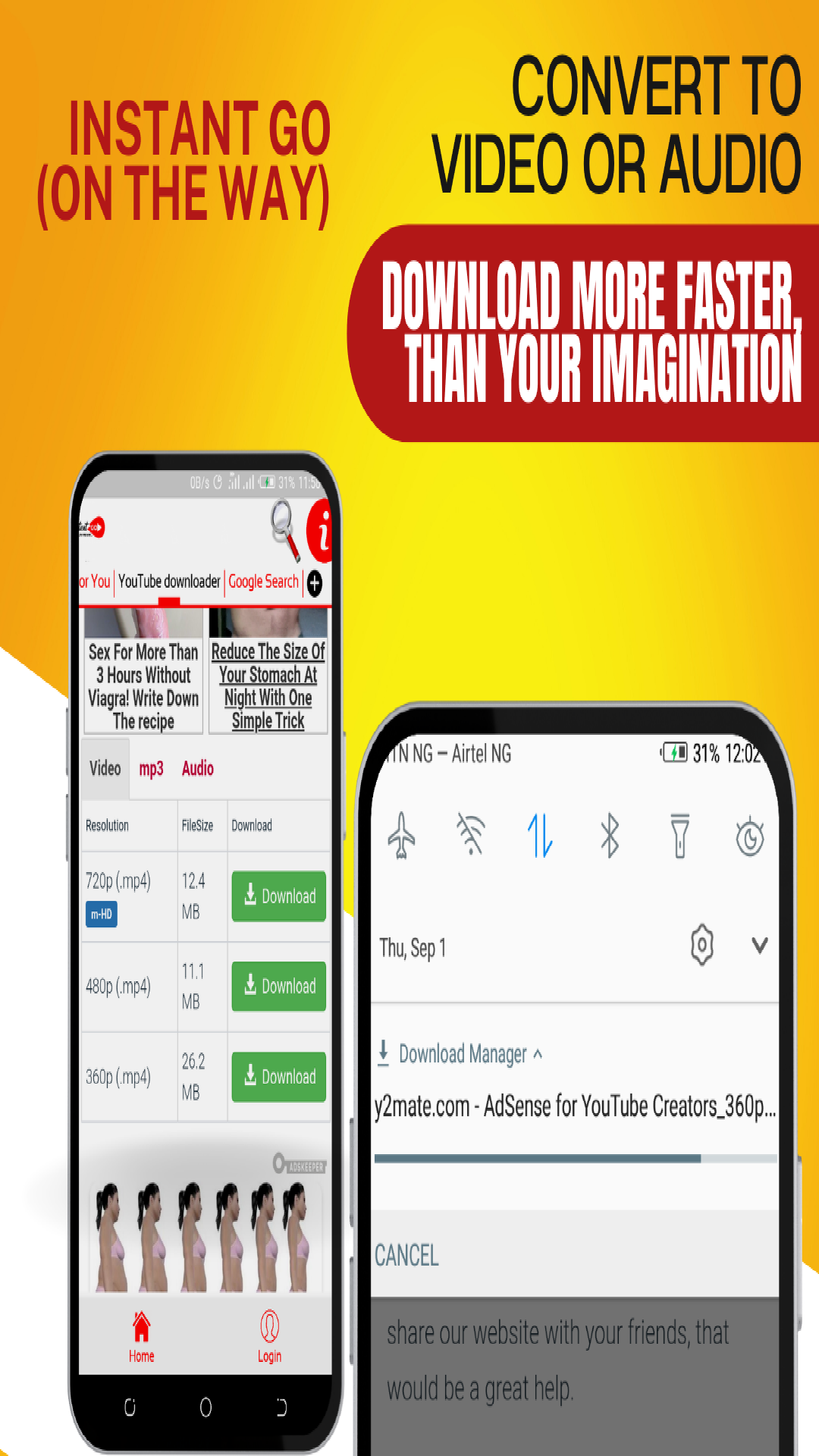 Instant GO videos & audios downloader - App on Amazon Appstore