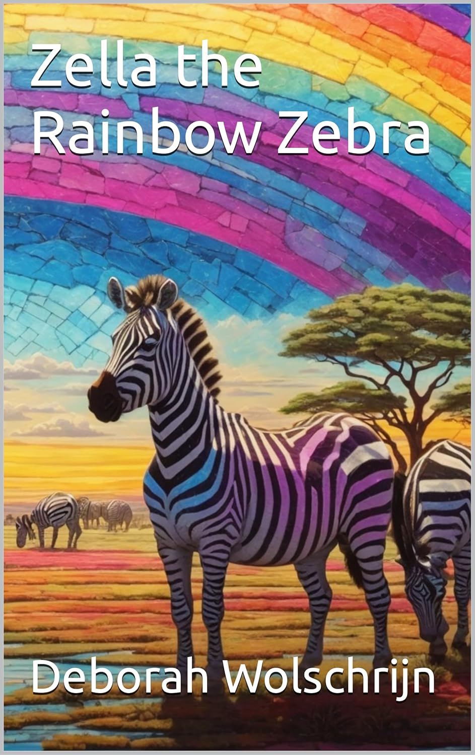 Amazon.com: Zella the Rainbow Zebra (Multilingual Children's Book ...