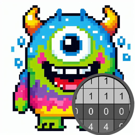 Monsters Color By Number - Pixel Art No. Color Book - App on Amazon ...