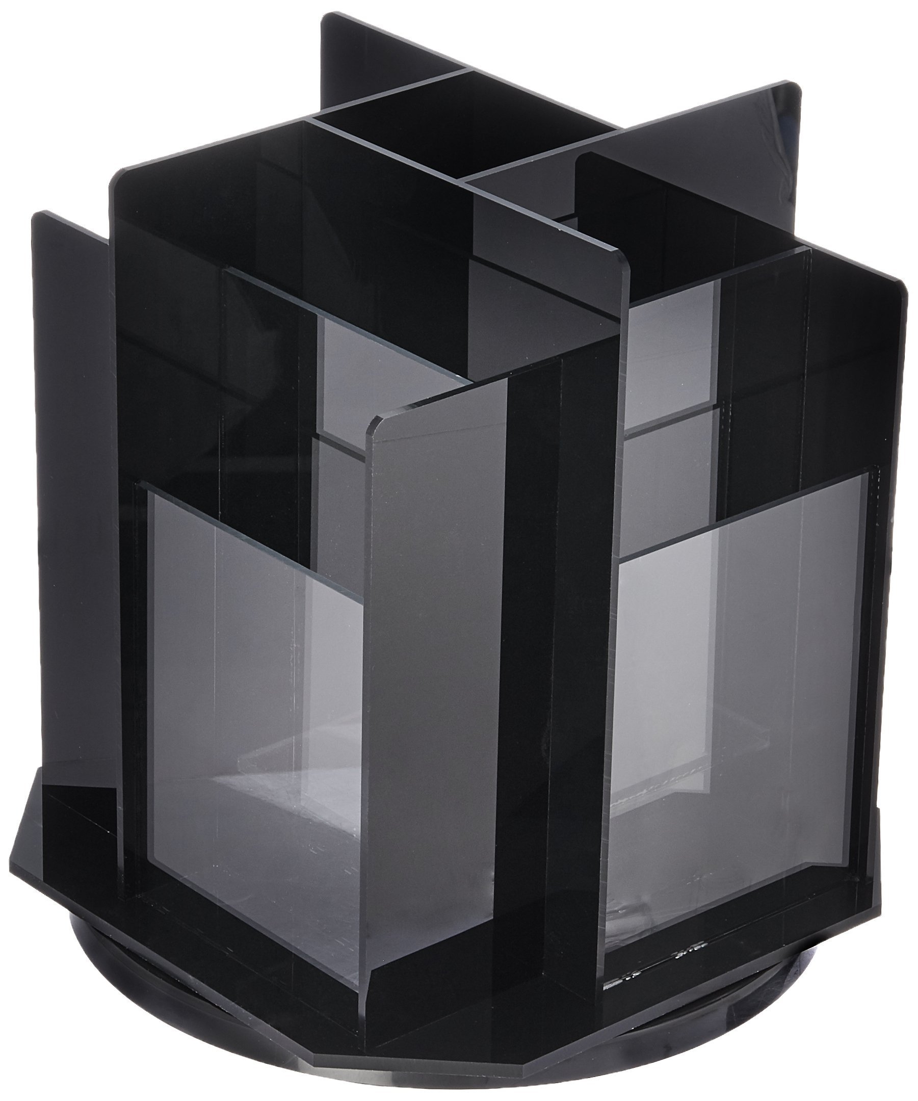 Amazon.com : Displays2go Rotating Literature Rack with (8) 4x9 Tiered ...