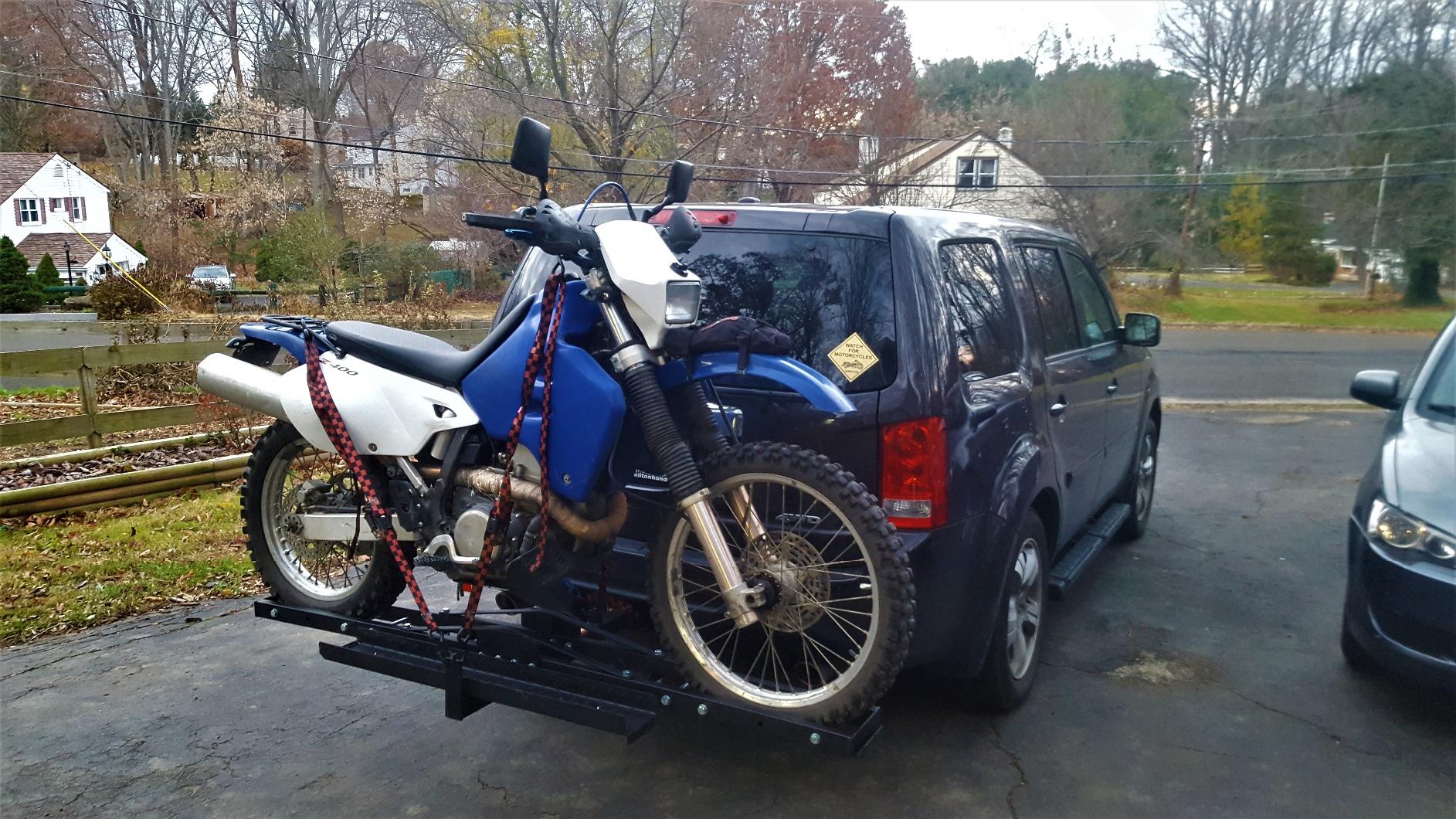 Amazon.com: Direct Aftermarket Steel Motorcycle Carrier 500 LB Scooter ...