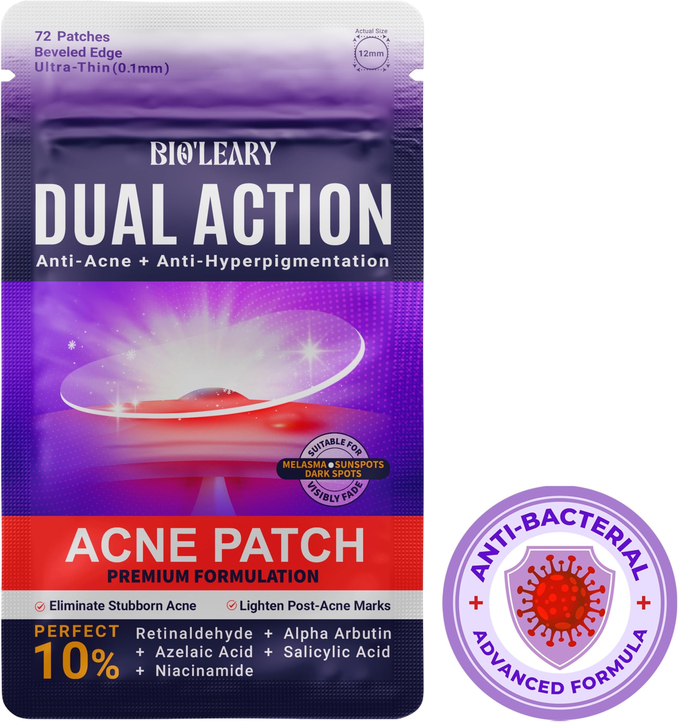 Amazon.com: FSA HSA Acne Treatment | Anti-Bacterial Pimple Patches ...