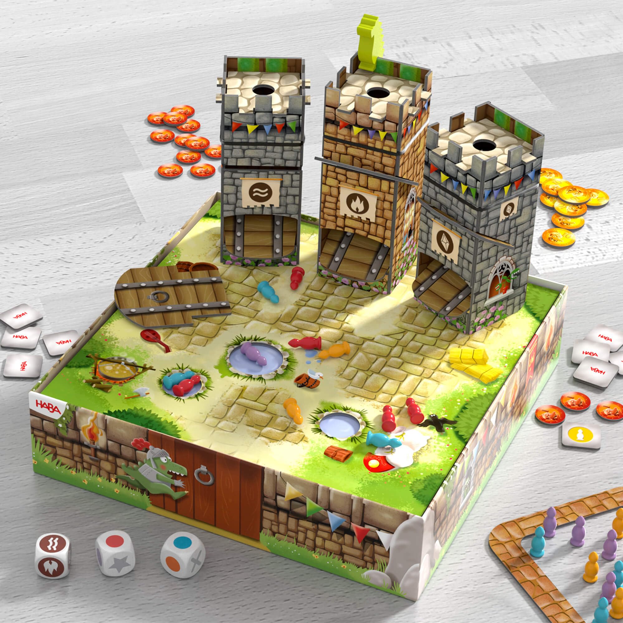 Snapklik.com : HABA Knuckling Knights: A New Twist On The HABA Games ...