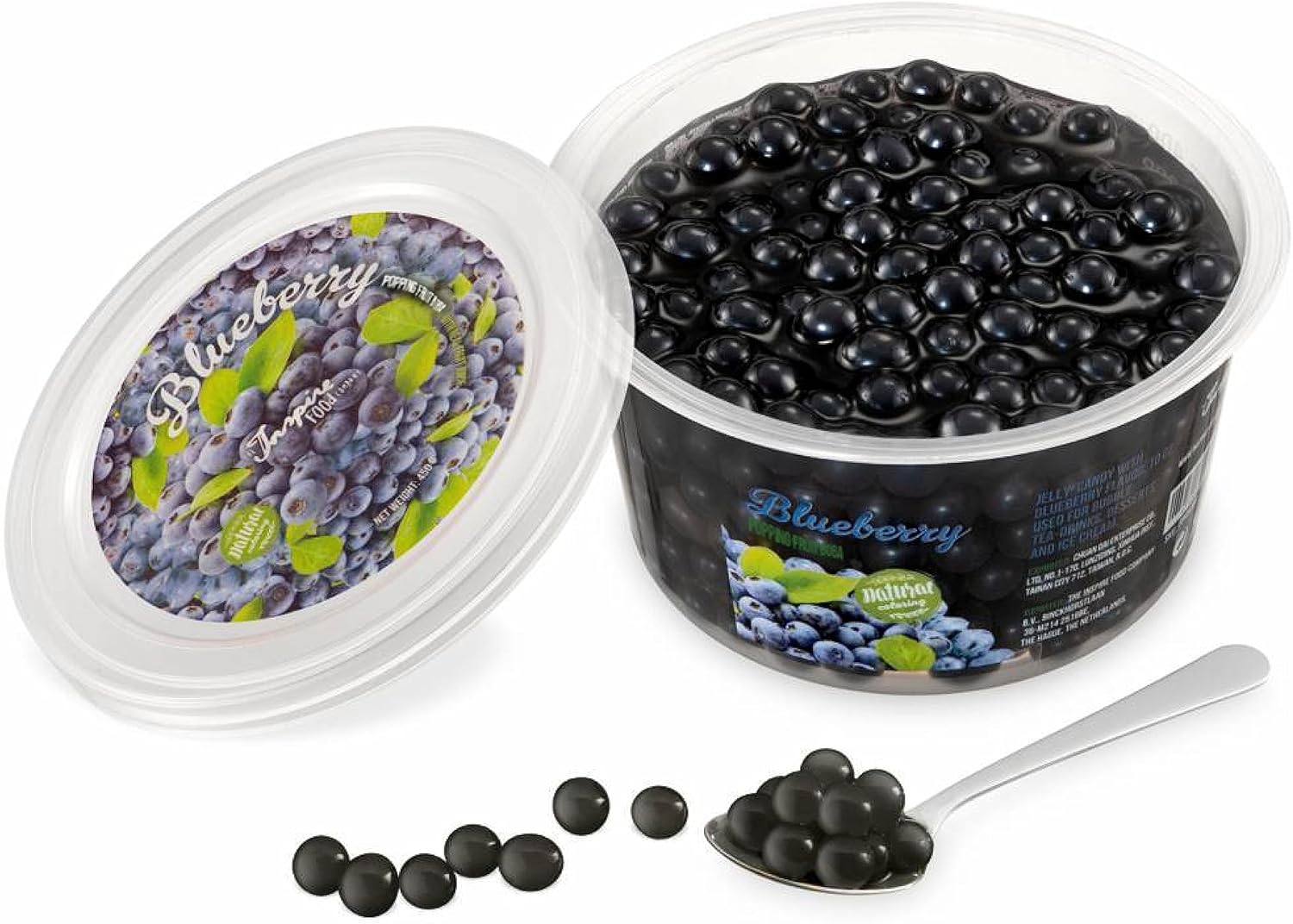 The Inspire Food Company Popping Boba Pearls for Bubble Tea - 450gm ...