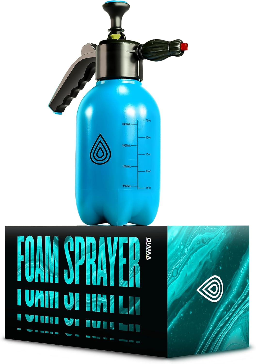 Amazon.com: VViViD DOSE Foam Sprayer 60oz/2L – Portable Car Wash Foam ...