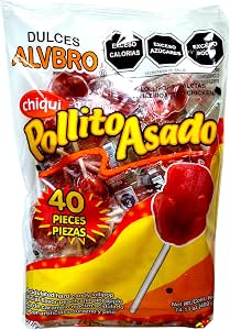 Paleta Chiqui Pollito Asado - Paleta de caramelo macizo acidulado sabor ...