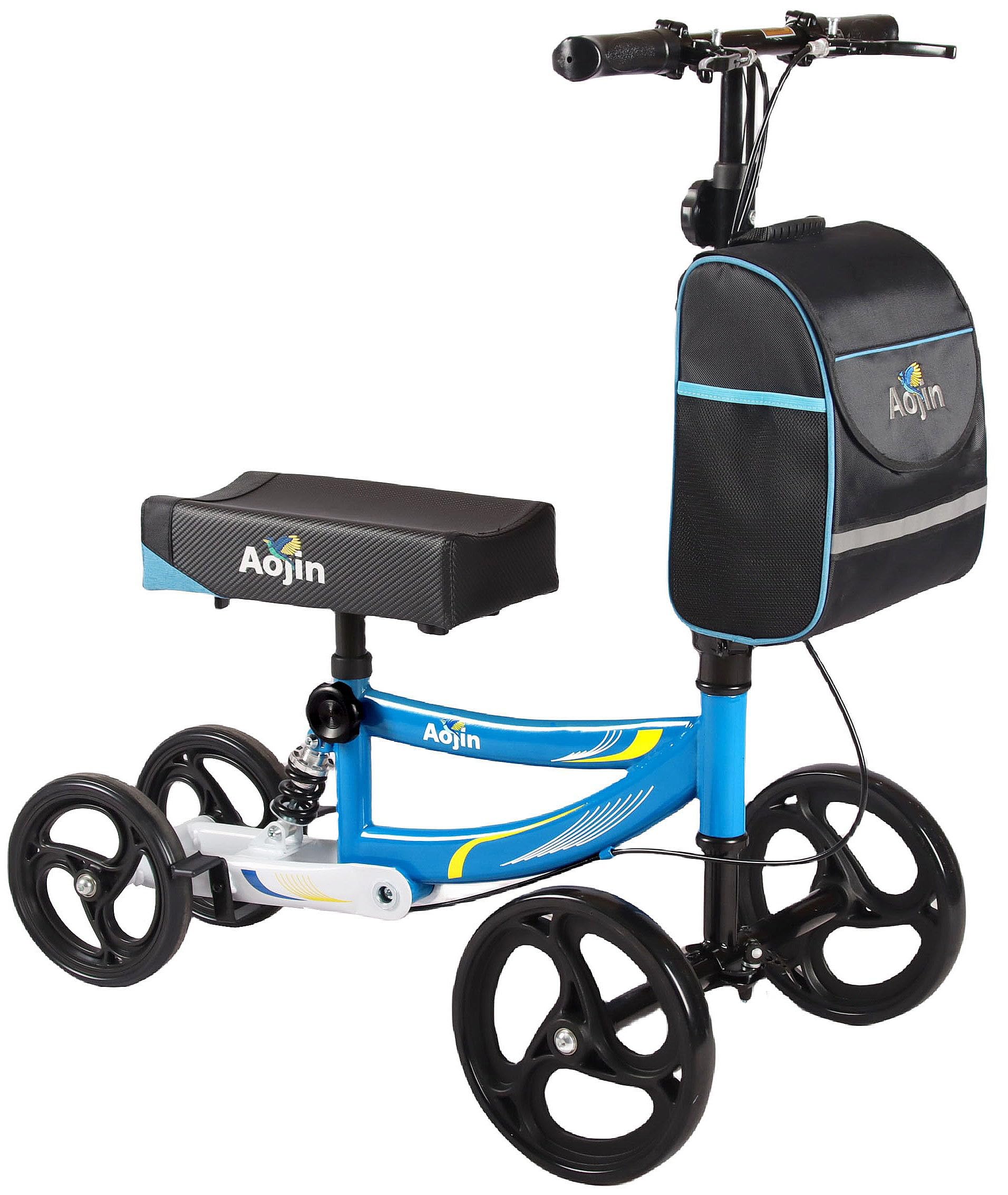 Snapklik.com : Knee Scooter, Steerable Knee Walker Economical Knee ...