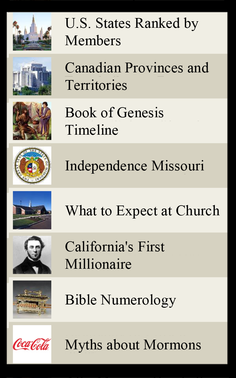 LDS Lists #3 (Mormon) - App on Amazon Appstore
