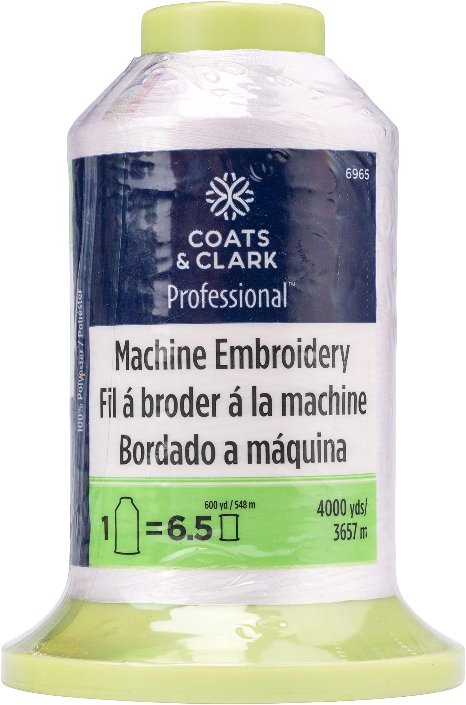 Amazon.com: Coats & Clark Professional Machine Embroidery Thread, 3000 ...