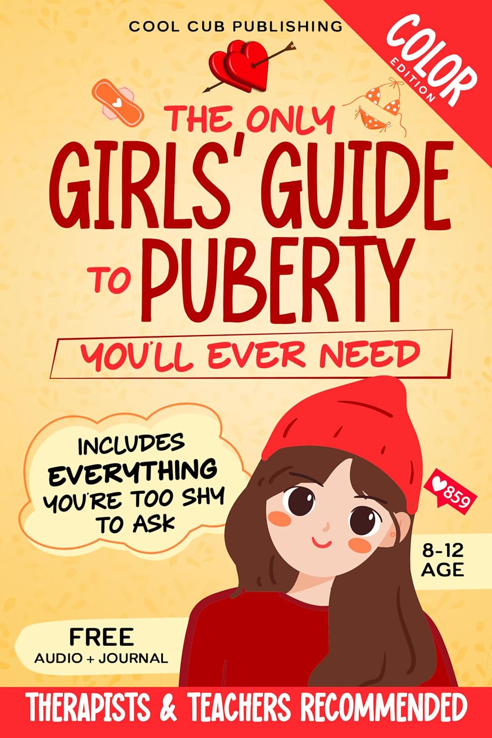 Amazon.com: The Only Girls’ Guide to Puberty You’ll Ever Need ...