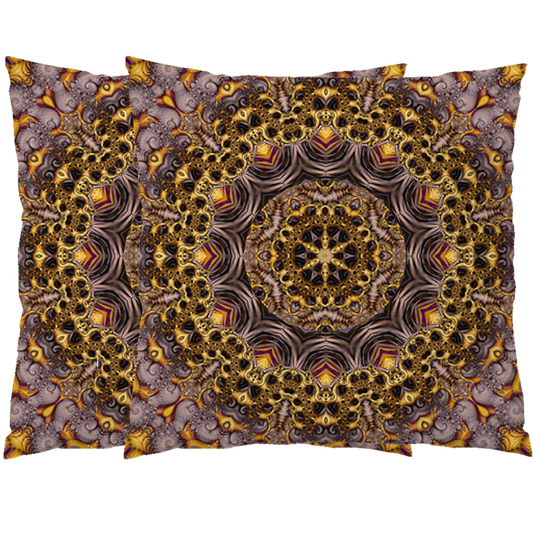 Amazon.com: EZVING Bohemian Pillow Covers 18 x 18 Set of 2, Outdoor ...