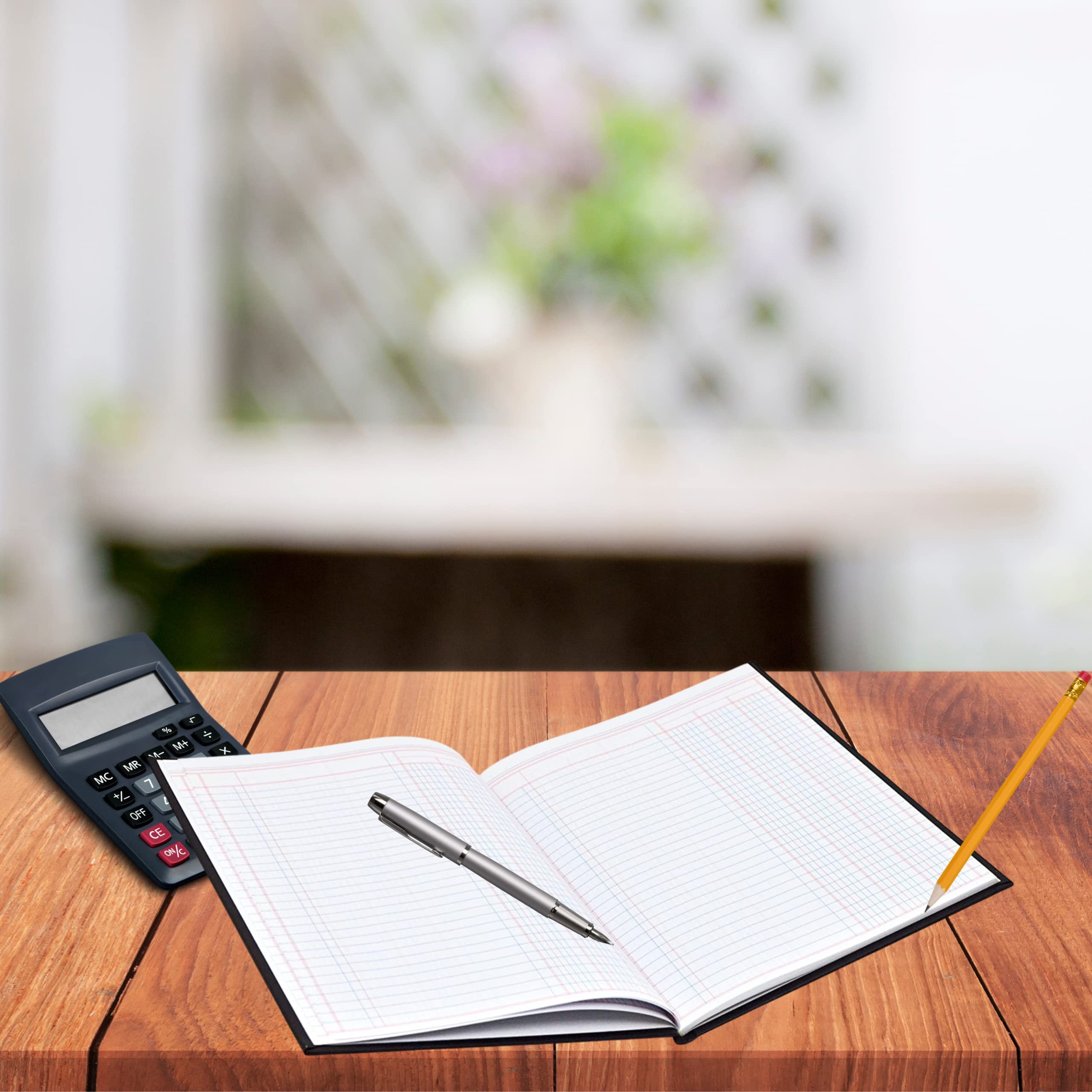 Snapklik.com : 4 Column Ledger Book, Account Ledger Book, Record Book ...