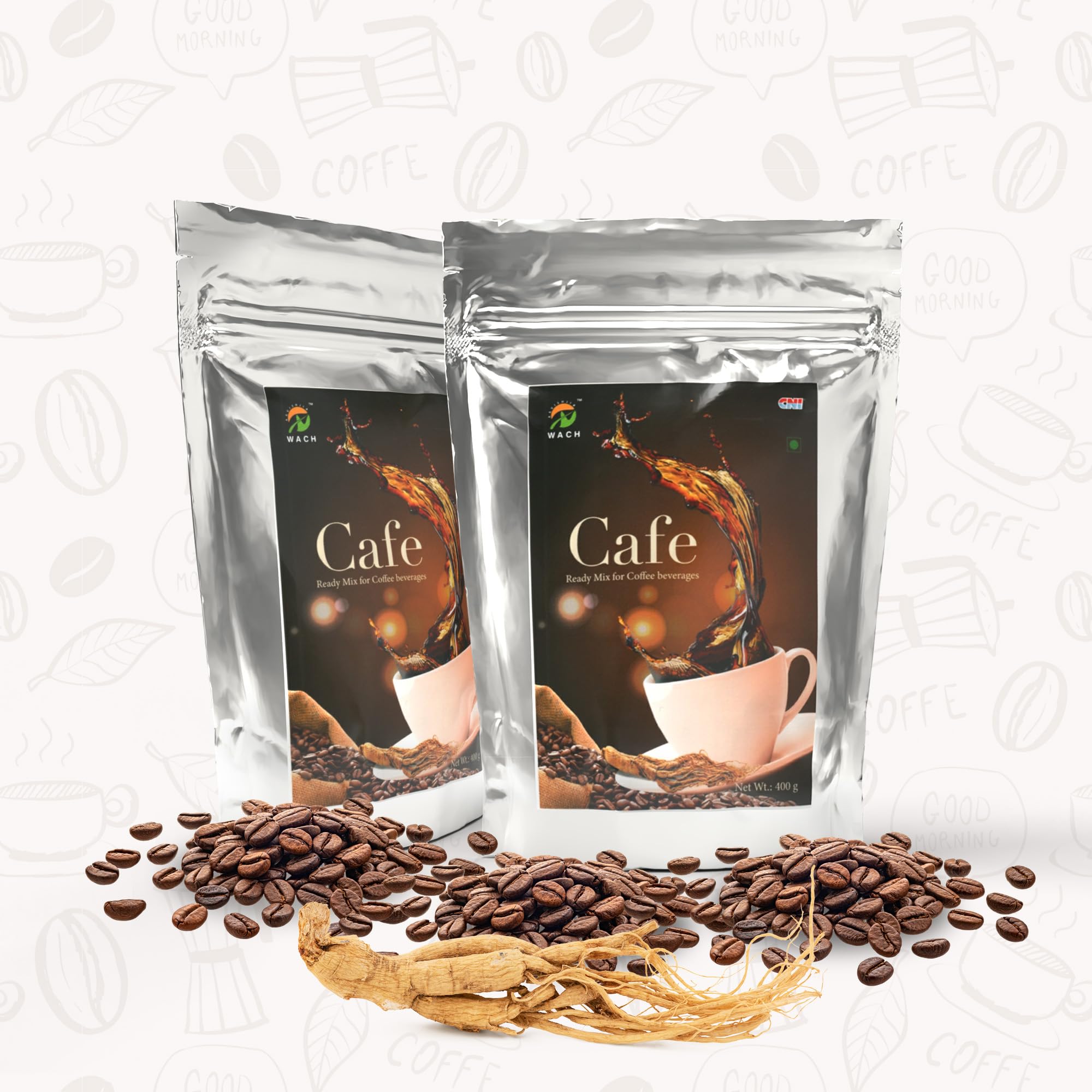 CNI 3-1 Ginseng Cafe Pack of 5 : Amazon.in: Grocery & Gourmet Foods