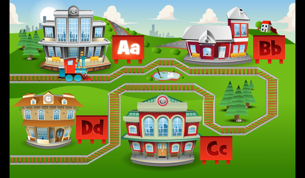 Kids ABC Trains Lite - App on the Amazon Appstore