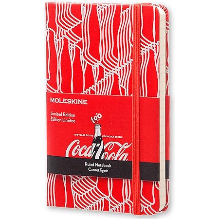 Amazon.com : Moleskine Coke Limited Edition 2015 Plain Notebook Large ...