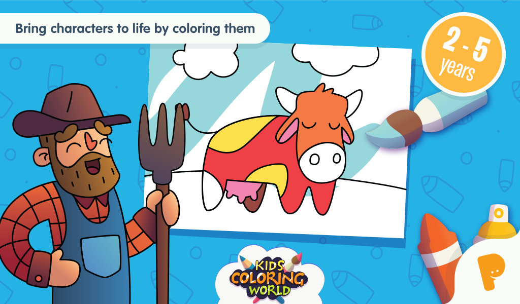 Kids Coloring World - App on Amazon Appstore