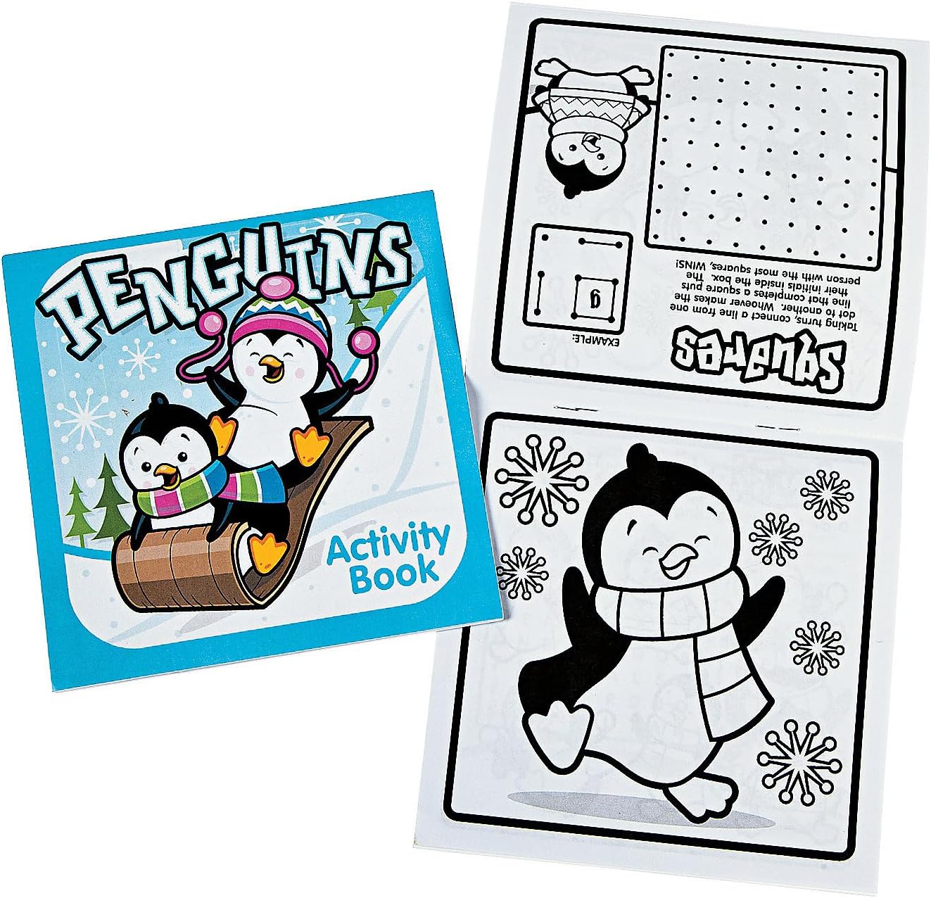 Amazon.com: Fun Express - Winter Fun and Games Books 5x5 for Winter ...