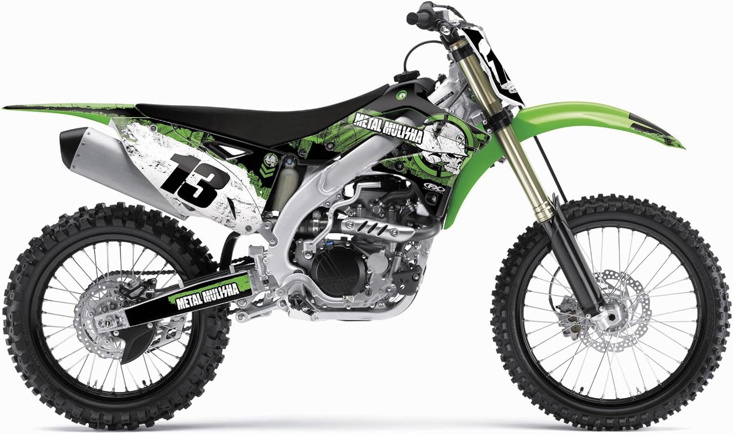 Amazon.com: Factory Effex Metal Mulisha Shroud Graphics Kit - 2014 ...