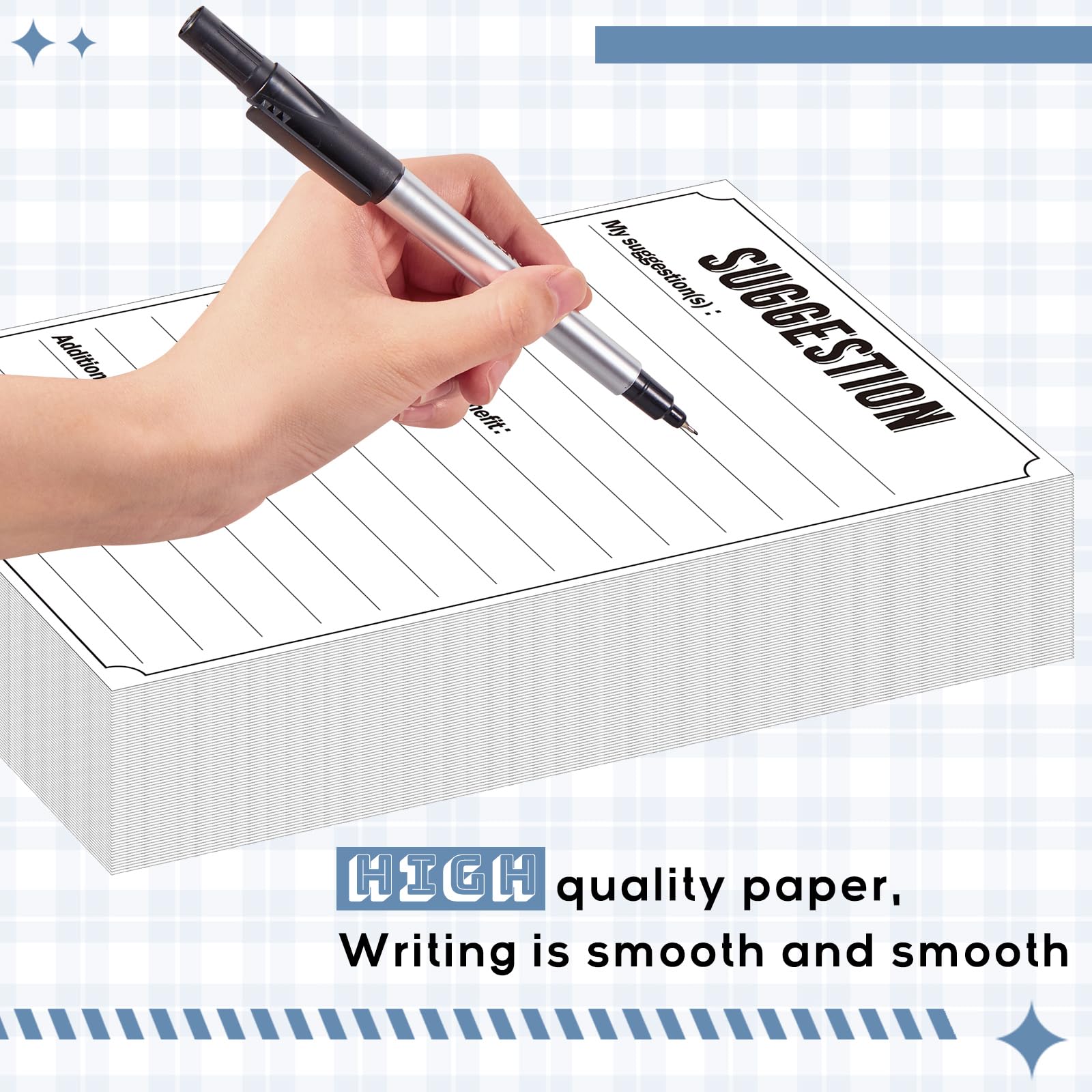 Snapklik.com : Yeaqee 1000 Sheets Suggestion Cards Comment Cards ...