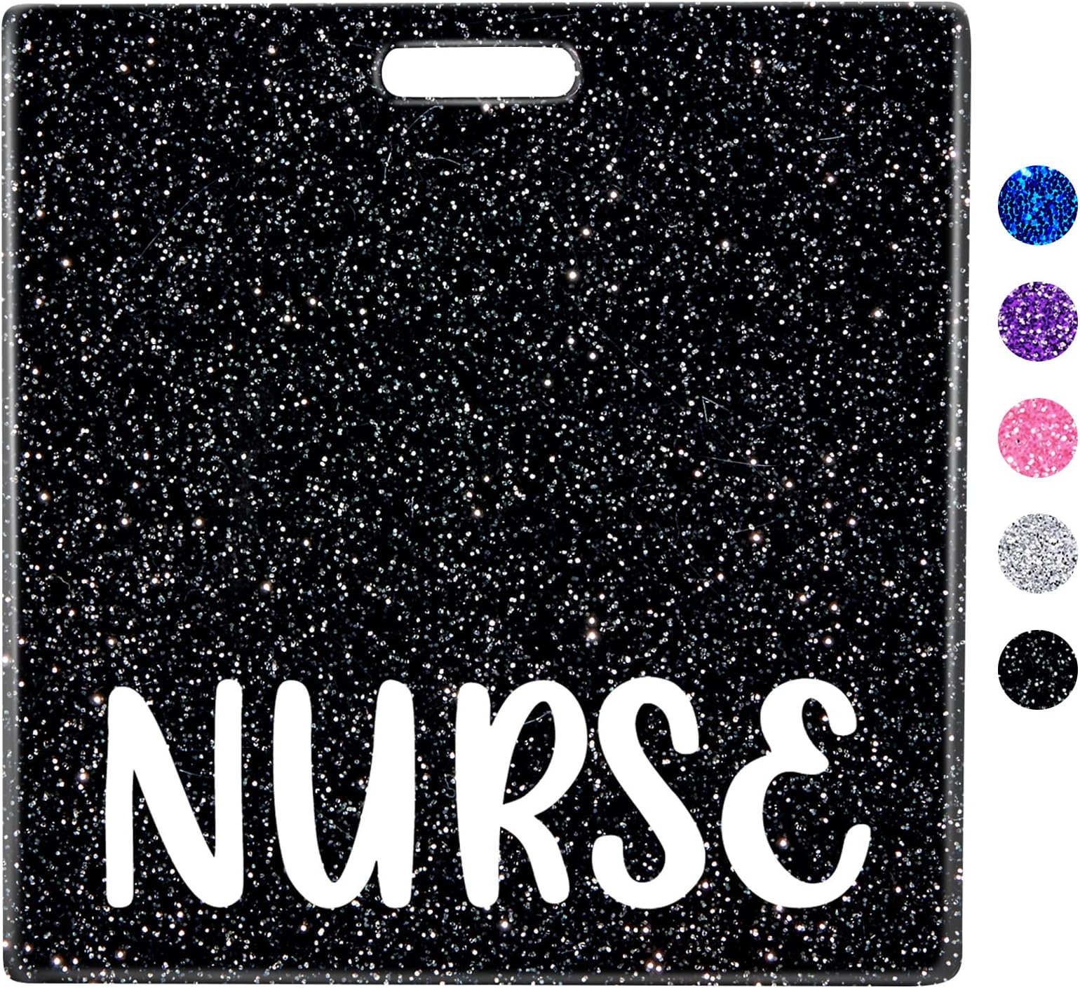 Amazon.com : Plifal Nurse Badge Buddy Card Nursing Accessories Glitter ...