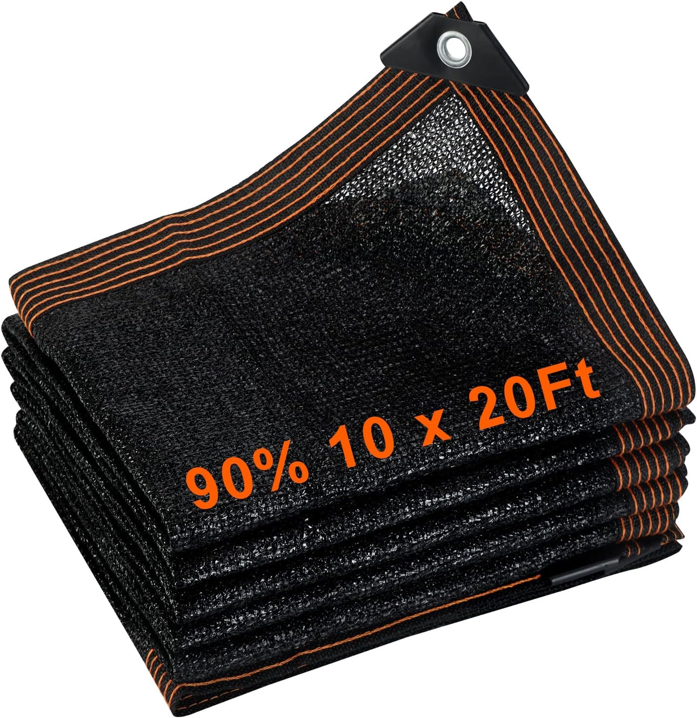 Amazon.com : 70% Sunblock Shade Cloth Net Mesh Shade with Grommets 20ft ...