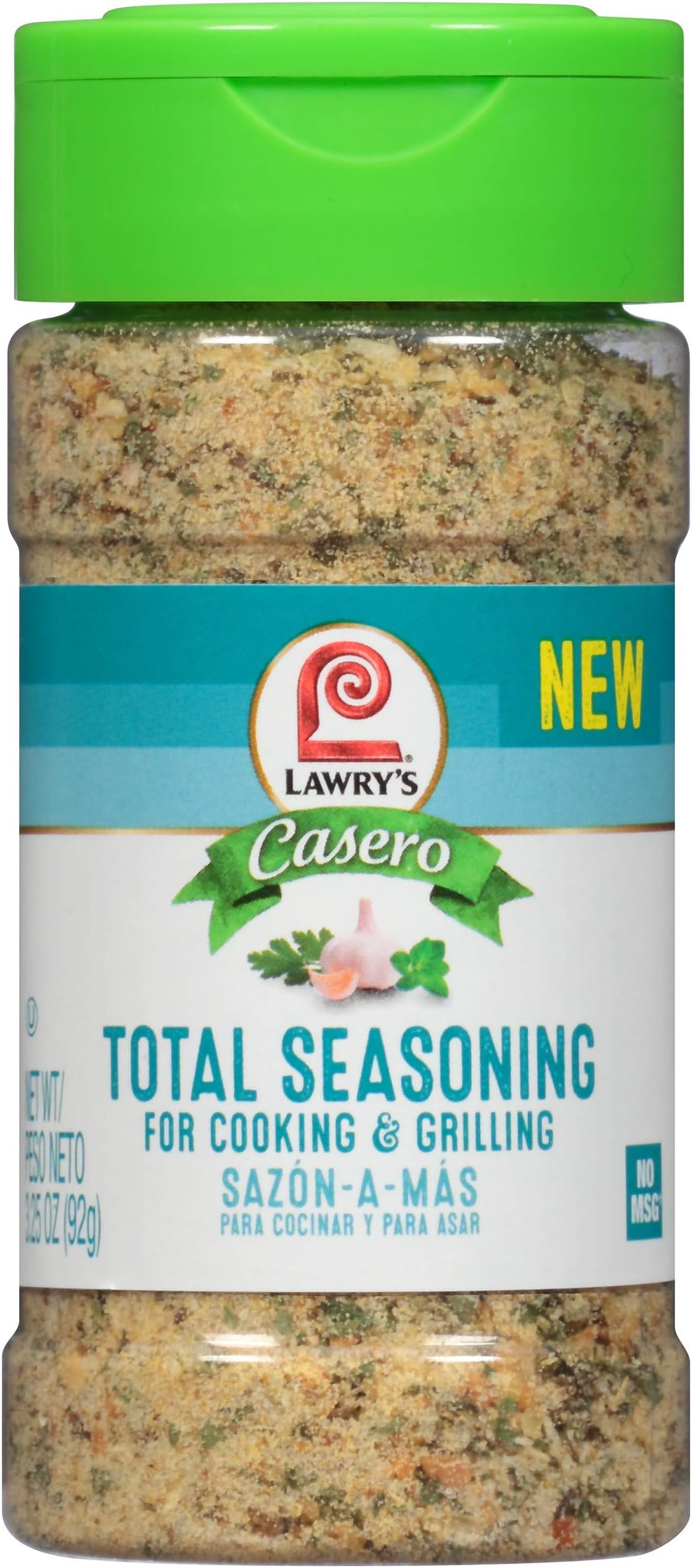 Amazon.com : Lawry's Casero Total Seasoning, 3.25 oz : Grocery ...