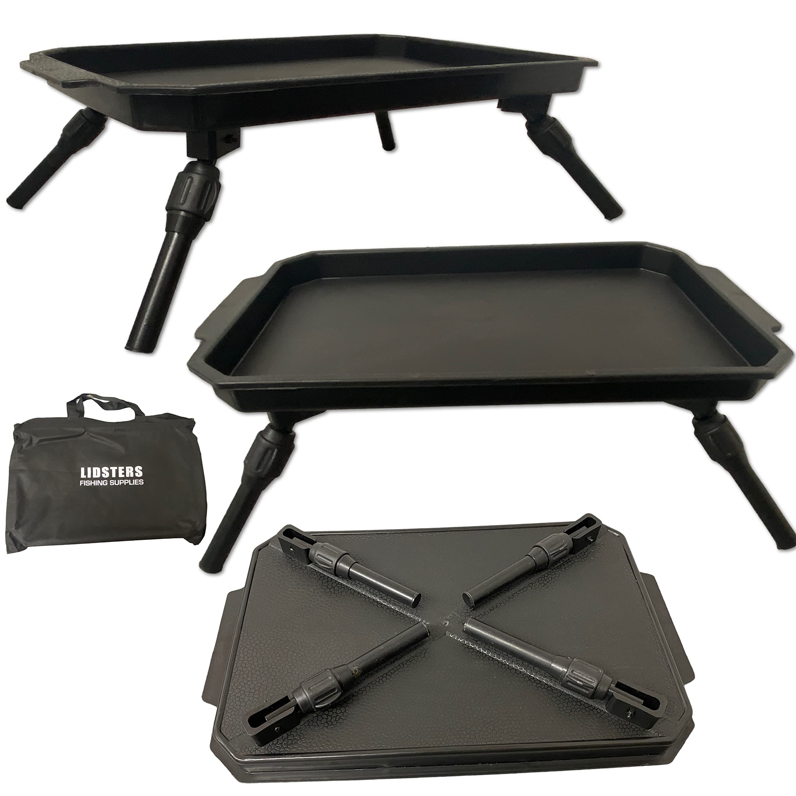 Plastic Fishing Bivvy Bait Table Carp Coarse Tackle Lightweight ...