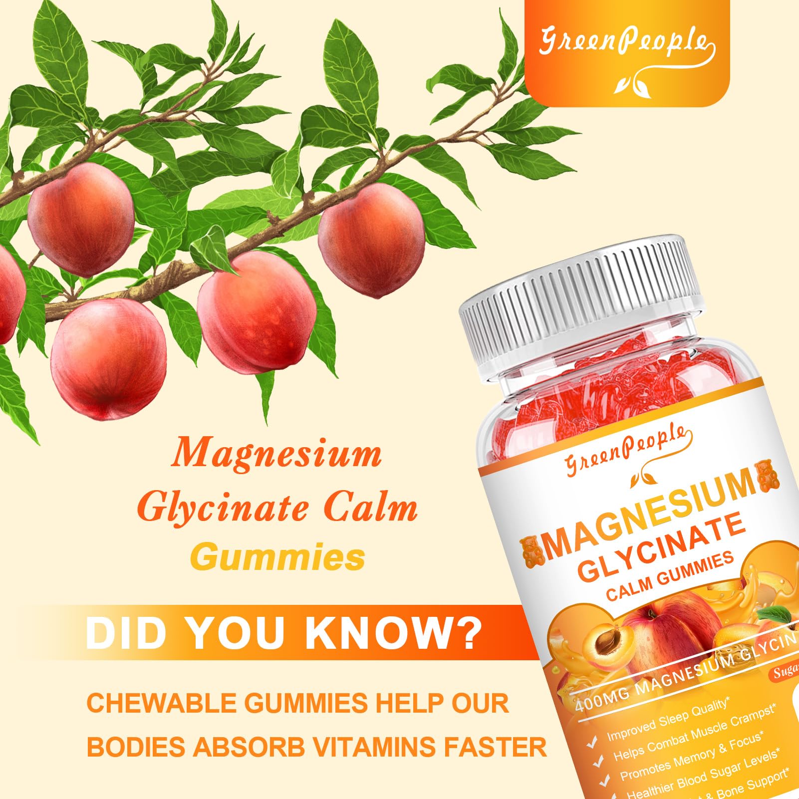 Magnesium Glycinate Gummi...B0CLRNSDV5 | Encarguelo.com.ve