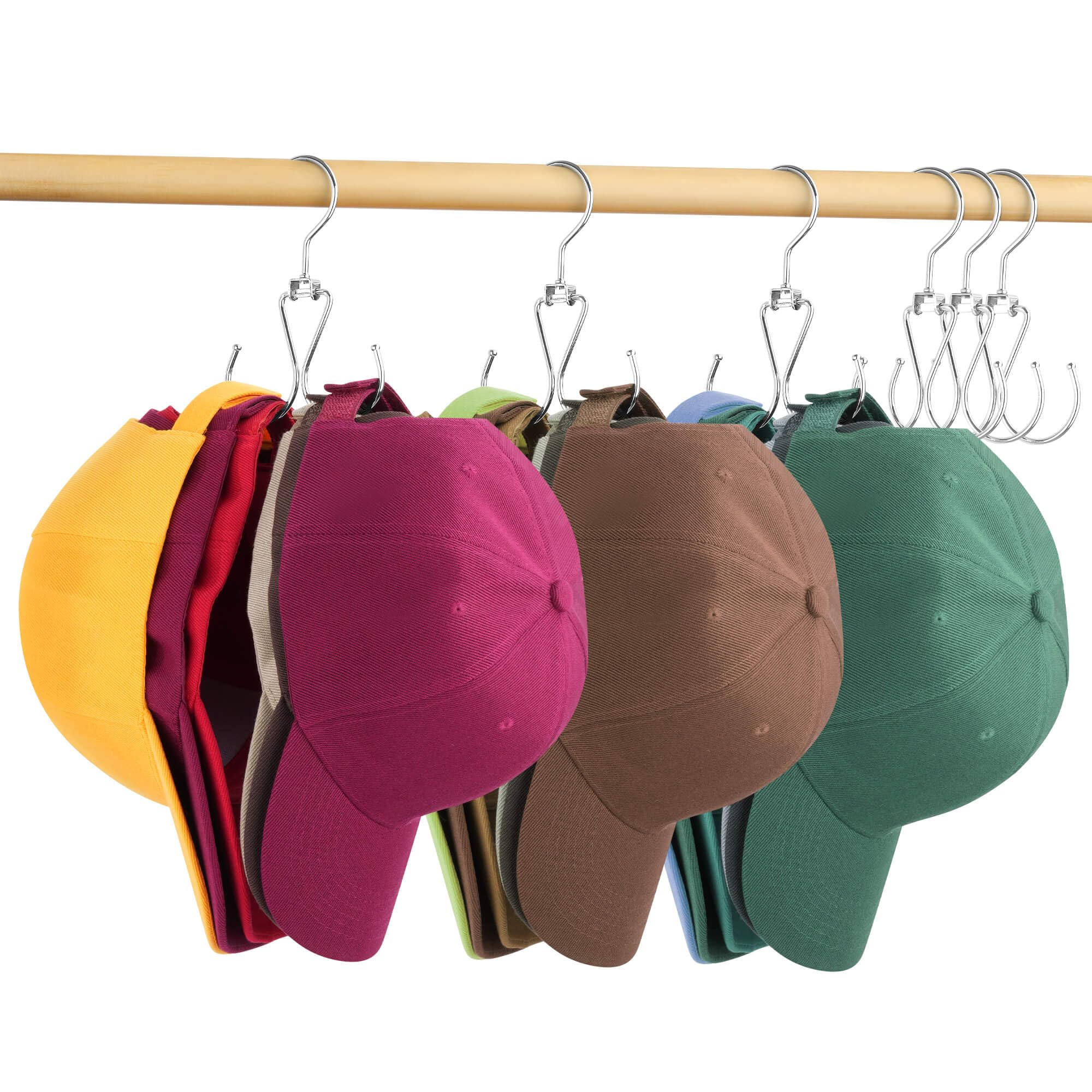Amazon.com: ZEDODIER 6 Pack Hat Organizer for Closet, Heavy Duty ...