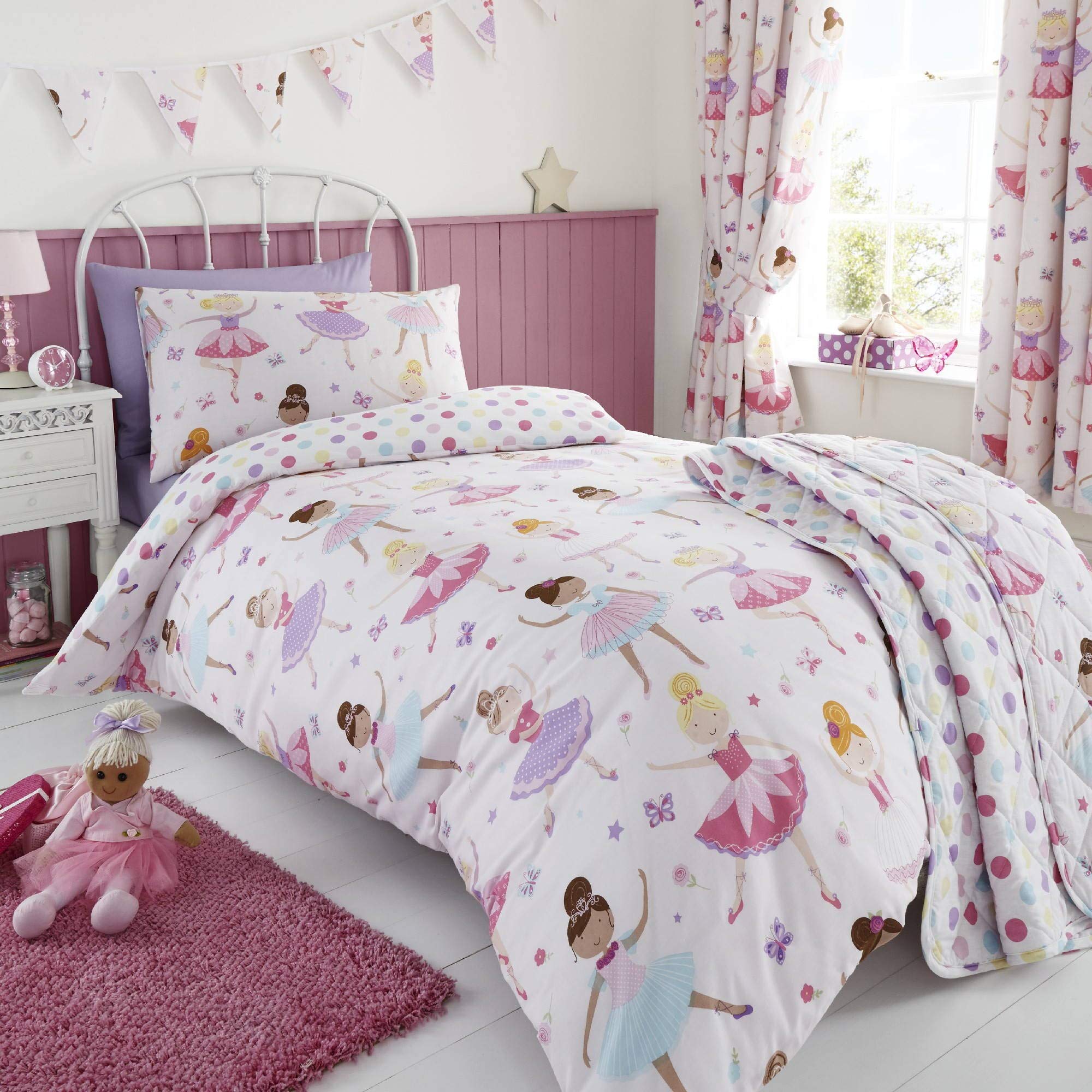 Amazon.com: Happy Linen Company HLC Childrens Girls Prima Ballerina ...