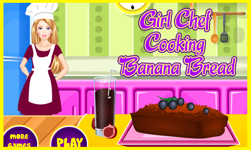 Girl Chef Cooking Banana Bread - App on Amazon Appstore