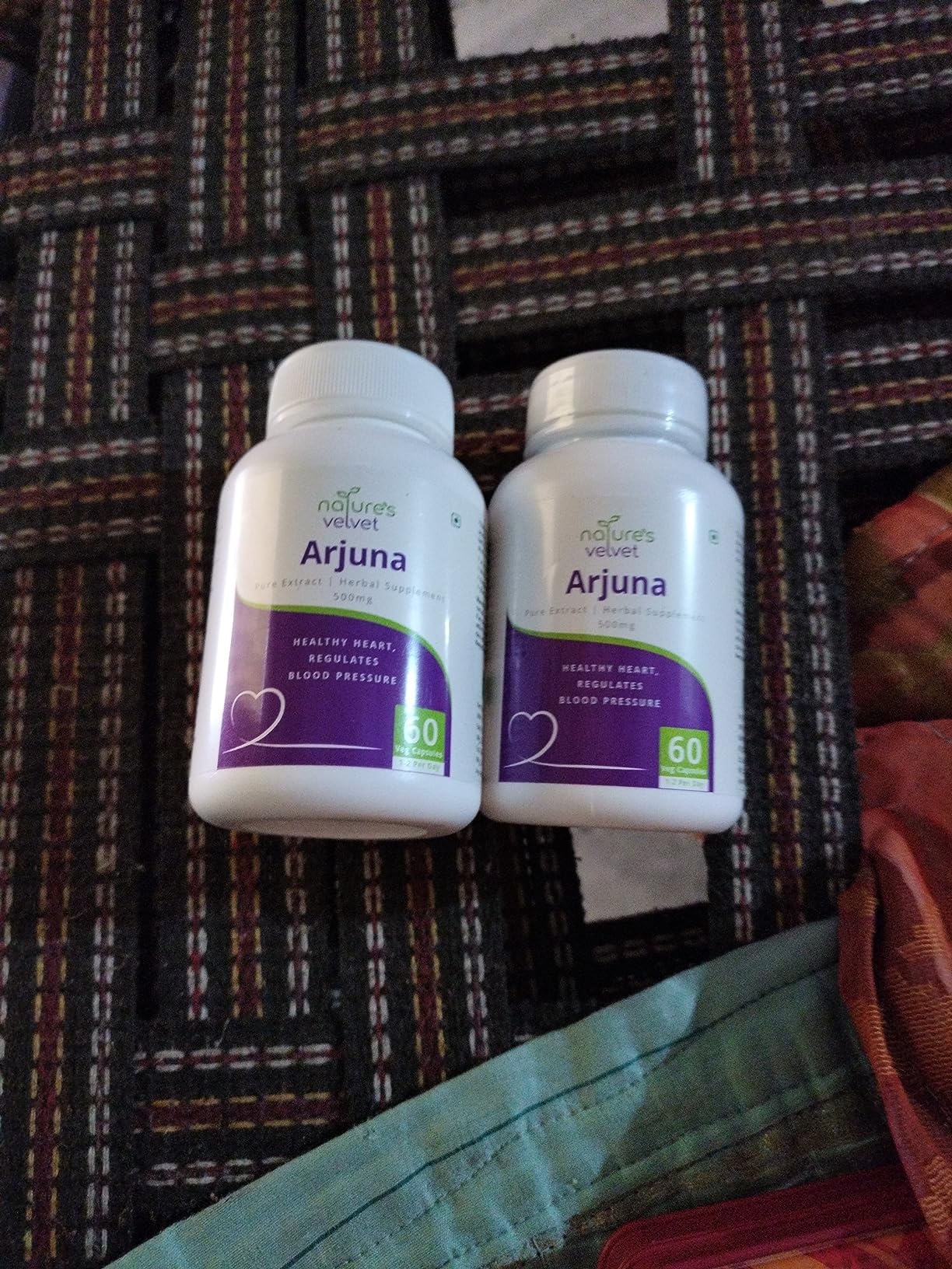 Buy Natures Velvet Lifecare 500 mg Arjuna Pure Extract Tablet - 60 ...