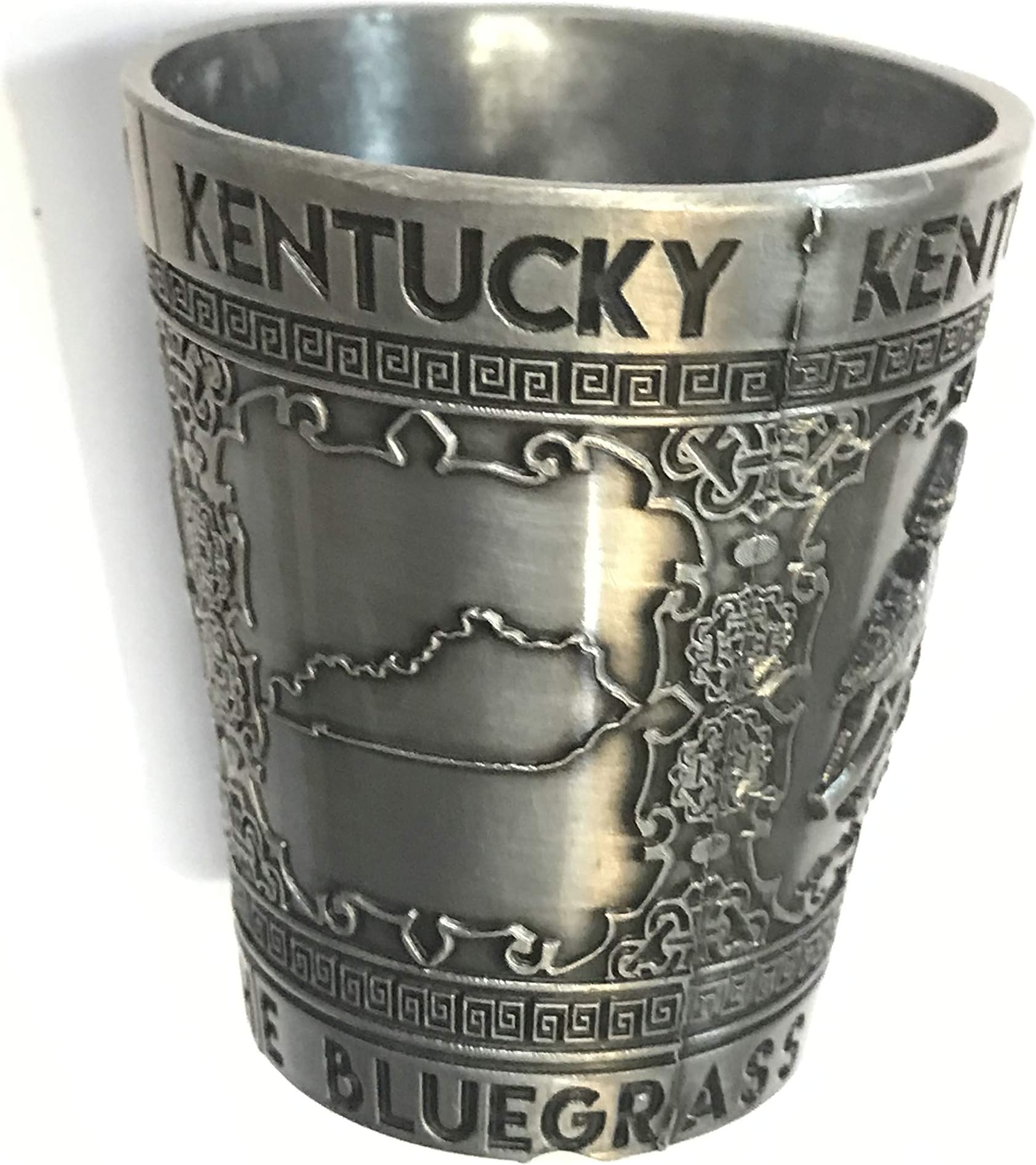 Amazon.com | States Souvenir Metal Shot Glass Pewter Design - Texas ...