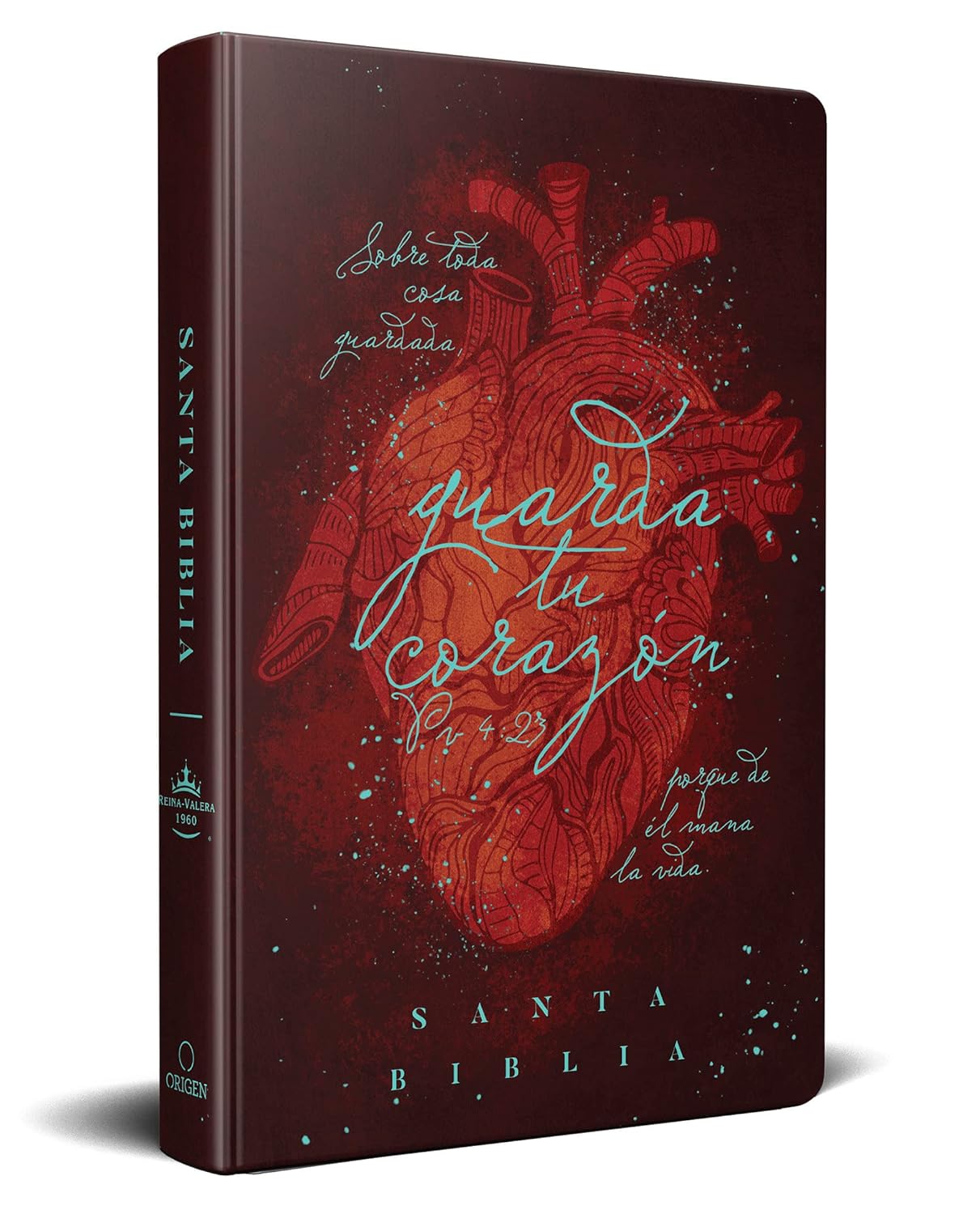 Biblia RVR60 Nombres de Dios guarda tu corazón (marrón) / Spanish Bible ...