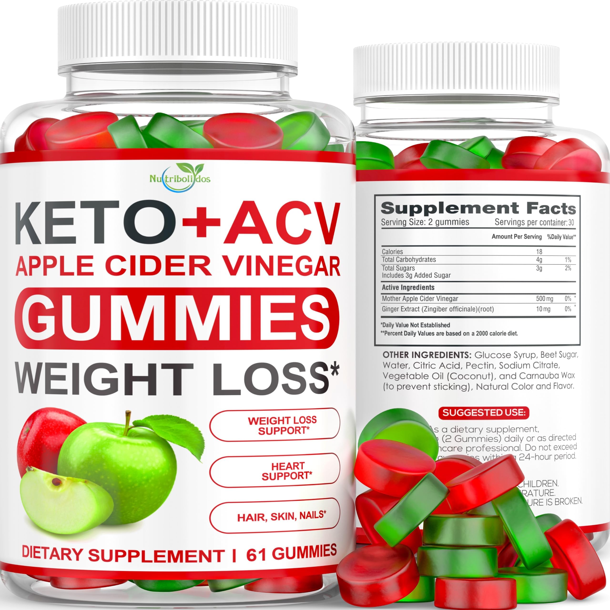 Amazon.com: Keto ACV Gummies Advanced Weight Loss - ACV Keto Gummies ...
