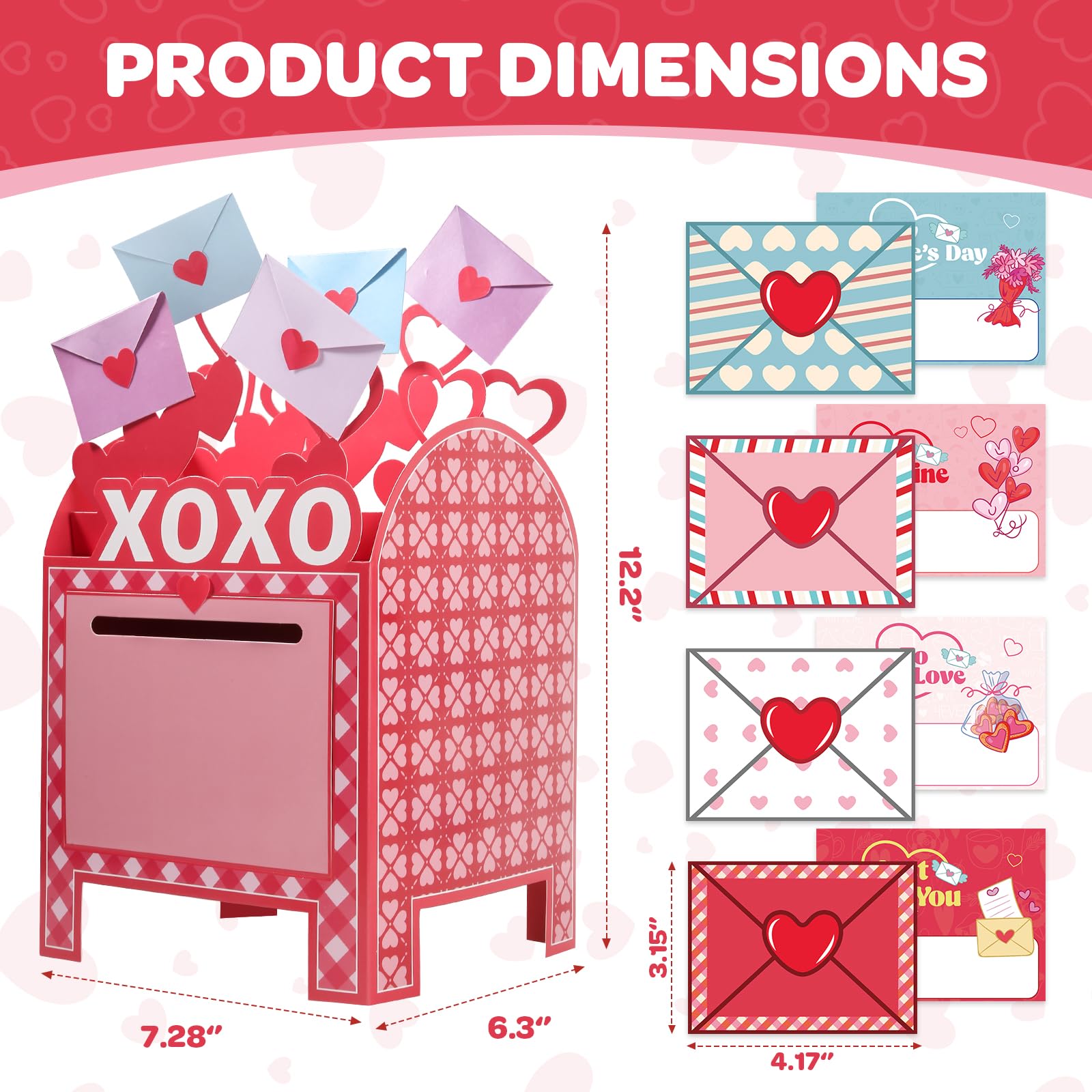 Snapklik.com : Valentines Day Box, 28 Pack Valentines Day Cards School ...