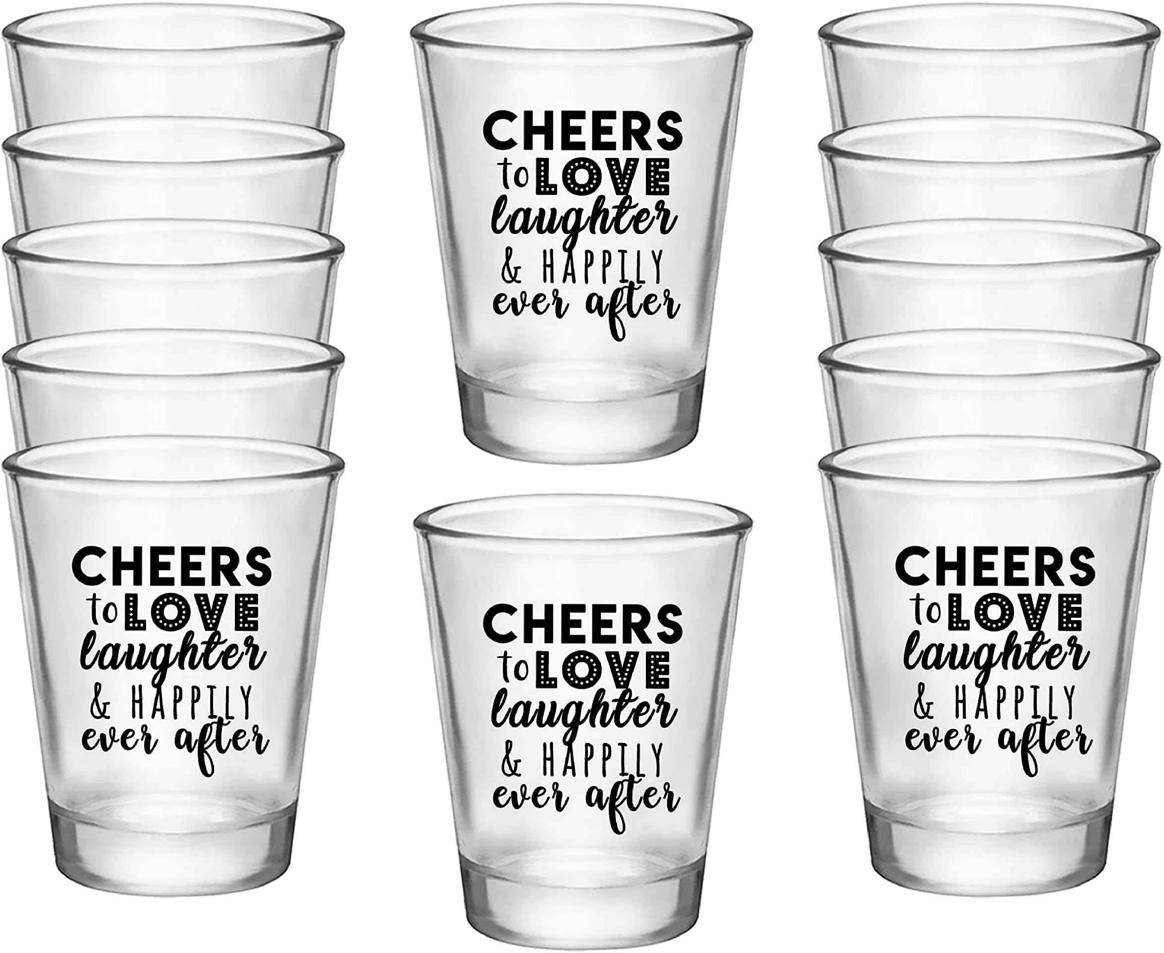 Amazon.com: Cunhill 36 Packs Take a Shot We Tied the Knot Shot Glasses ...