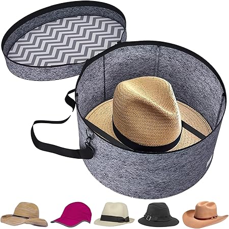 Amazon.com - Bagsbee Dynamic Hat Box for Travel and Storage ...