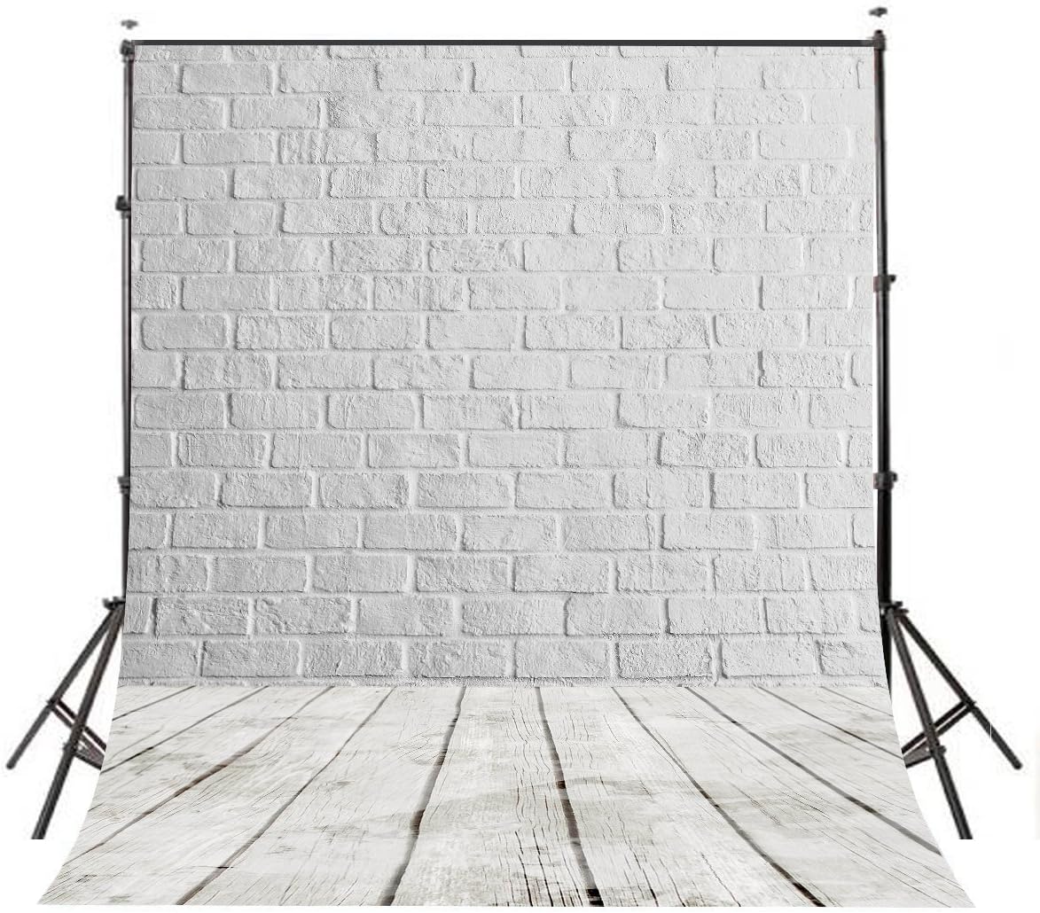 Amazon.com : 5x7ft Retro Brick Wall Photography Background Bright ...