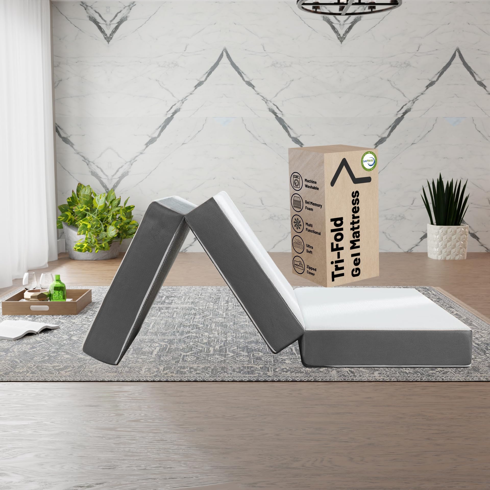 Amazon.com: American Furniture Alliance Hide A' Mat 3.5 x 30 x 75 inch ...