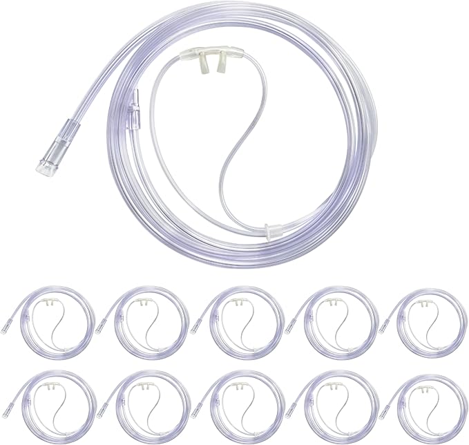 Amazon.com: 10 Pack High-Flow Soft Nasal Oxygen Cannula, Standard ...
