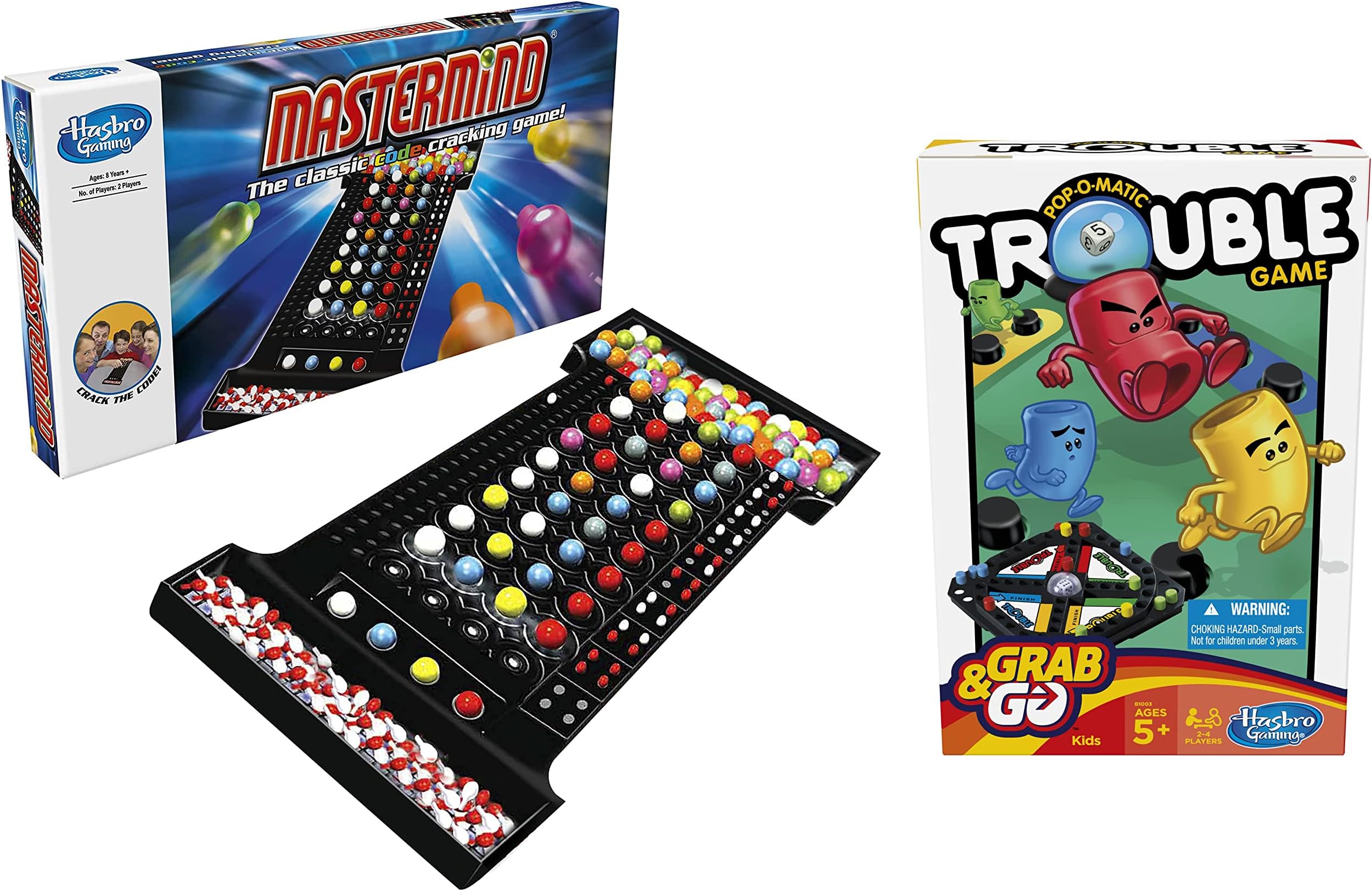 Buy Hasbro Gaming Mastermind Game, The Classic Code Cracking Game ...