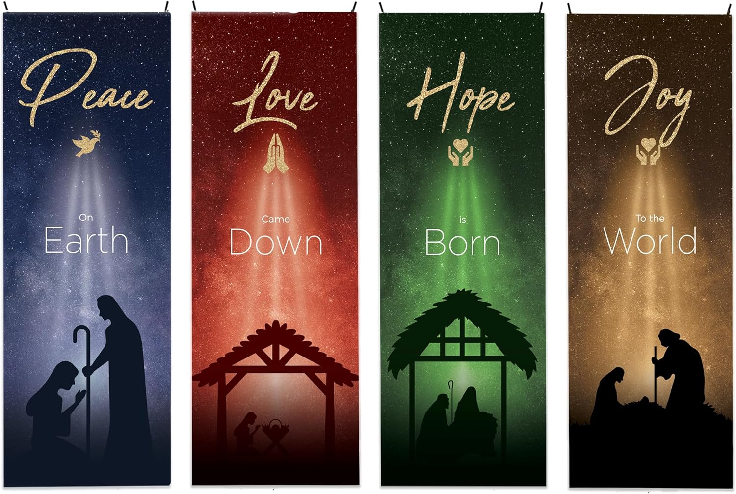 Amazon.com: Church Banners with Scripture - Church Banners For ...