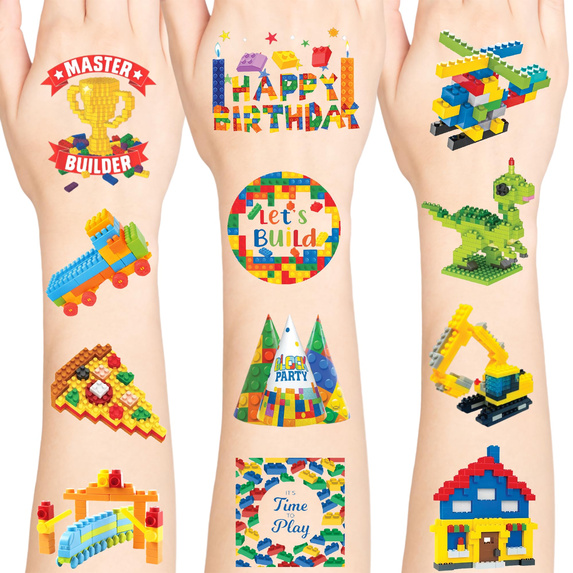 Lego Fake Tattoos Custom LEGO: Fred Flinstone Gets Crazy And A